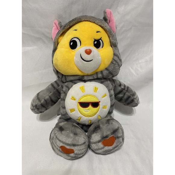 Care Bears | Toys | Care Bears 2 Funshine Bear Kitty Cat Hoodie Costume ...